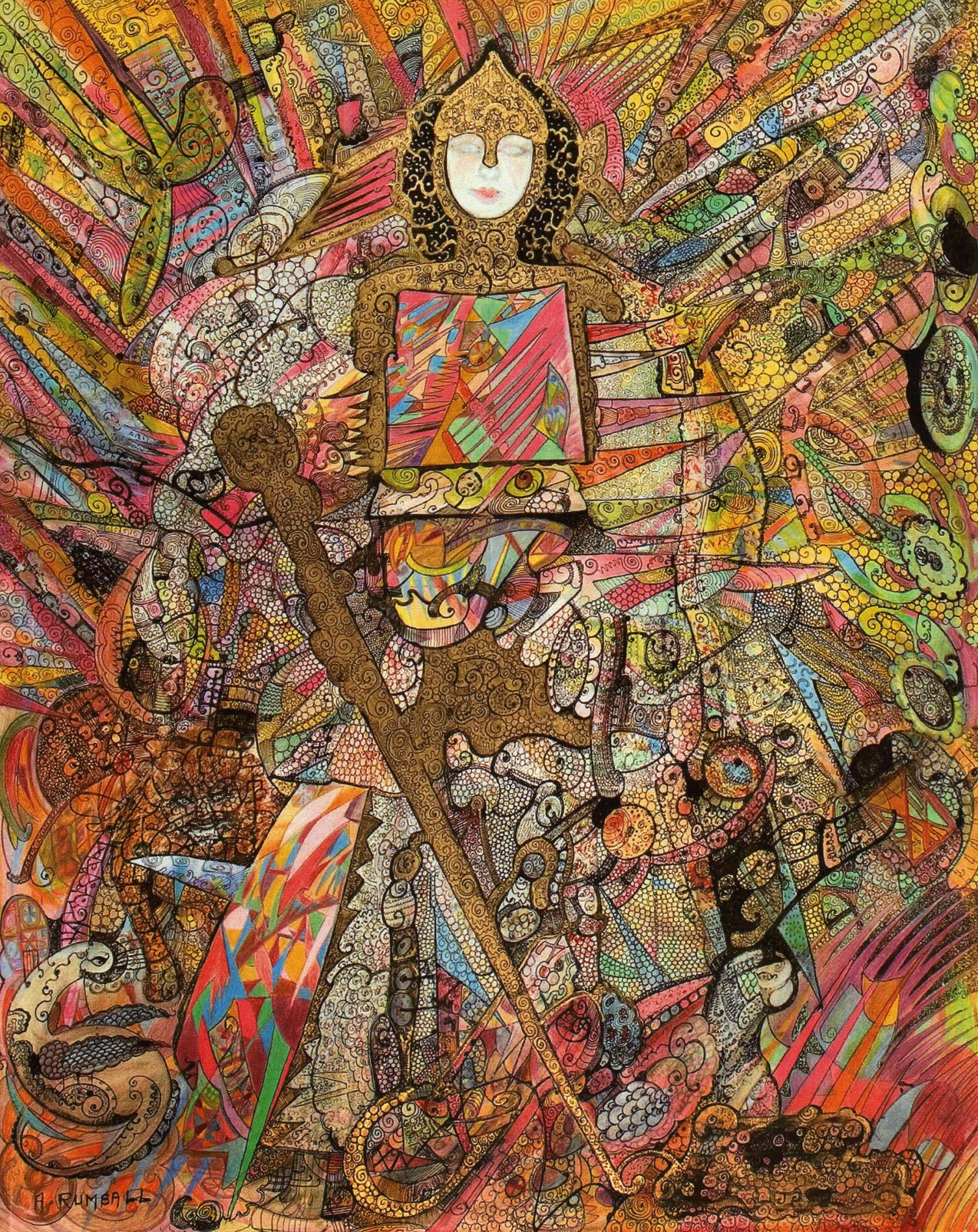 The Automatic Drawings of Alma Rumball - Mediumistic Art